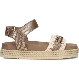 Mou Schwarze Seilsandalen mit Riemen - - Shoes - Damen - Braun - 40 EU