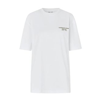 Sams&oslash;e & Sams&oslash;e Homme, Tops, Blanc, Taille: L T-shirt korte mouw U26100013