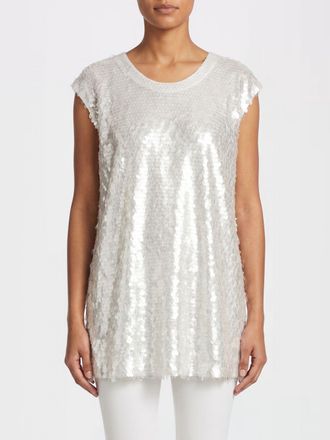 Norma Kamali Top Femme couleur Blanc