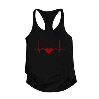 Generic 2026 Saint-Valentin imprim&eacute; mode ample manches courtes t-shirt homme et femme 9, Noir, 3XL