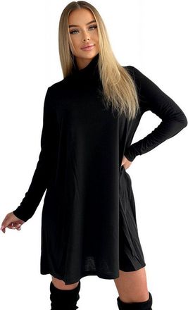 Mississhop A-Linien-Kleid Kleid Tunika Longshirt Pulli Tunika Minikleid 6510