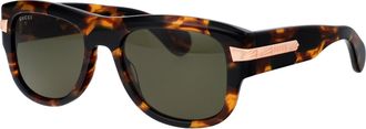 Gucci GG1517S Havana Acetate Sunglasses - Havana