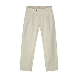 TELA GENOVA Renzo Loose Chino - Homme - Pantalons - Beige - Taille: W34