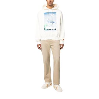 Heron Preston Censored Hoodie - - Sweatshirts & Hoodies - Herren - Wei&szlig; - L