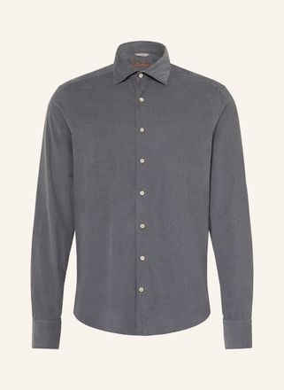 Stenstr&ouml;ms Cordhemd Slimline Fit grau