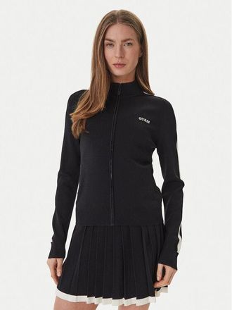 Guess Strickjacke V6GR12 Z0752 Schwarz Regular Fit