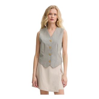By Malene Birger Occa Vest - Femme - Vestes - Gris - Taille: 36 FR