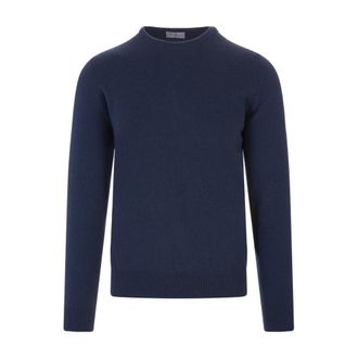Fedeli Arg Vintage Pullover - - Knitwear - Herren - Blau - 4XL