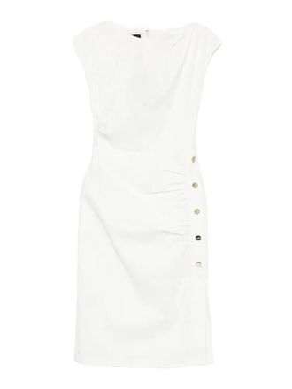 Pinko Knielanges Kleid - Wei&szlig;