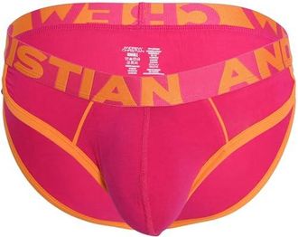 Andrew Christian sous-v&ecirc;tement Slips Hommes - Retro Brief w/Show-IT Fuchsia - 1x Taille S