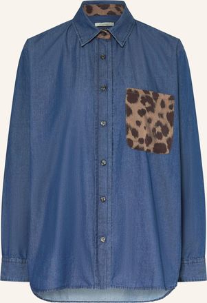 Lilienfels Lilienfels Jeansbluse blau