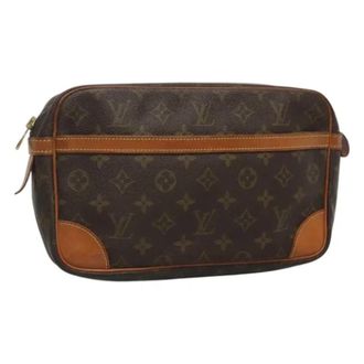 Louis Vuitton Pre-owned Canvas clutches - - Pre-owned - Damen - Braun - ONE SIZE