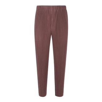 Issey Miyake Homme, Pantalons, Violet, Taille: M Pantalon Pliss&eacute;