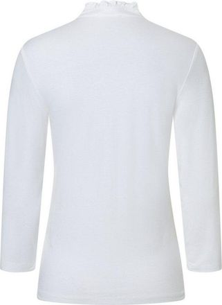 More & More 3/4-Arm-Shirt feminines 3/4 Arm Shirt, R&uuml;schenkragen