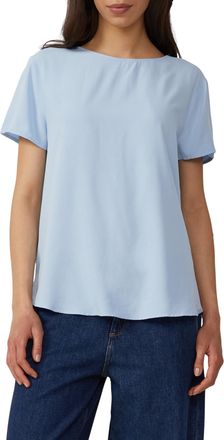 QS by s.Oliver Kurzarmbluse aus Viskose