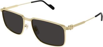 Cartier Authentische Brille mit Premium-Qualit&auml;t - - Accessories - Herren - Gelb - 59 MM