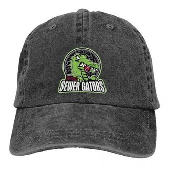 Generic Casquette de baseball animal multicolore chapeau &agrave; visi&egrave;re pour femme NY Sewer Gators Visi&egrave;re personnalis&eacute;e Chapeaux de protection Cadeau