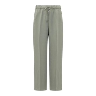 Calvin Klein Damen, Hosen, Gr&uuml;n, MGr&ouml;&szlig;e