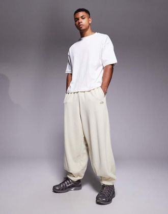 Nike Club - Pantalon de jogging oversize - Beige-Neutre