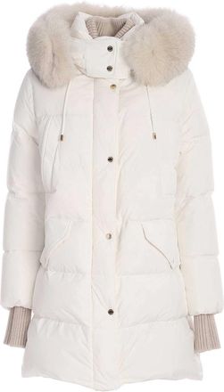 Moorer Parka - Wei&szlig;
