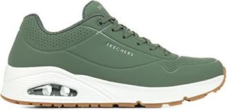 Skechers Uno Stand on Air Baskets Homme, Olive White Gum, 42.5 EU