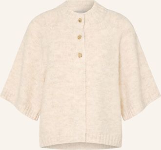 Neo Noir Neo Noir Strickjacke Benuta Mit 3/4-Arm weiss