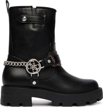Guess Stiefeletten FLFYAZ ELE10 Schwarz
