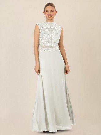 Apart Abendkleid mit Spitze und transparentem R&uuml;ckenteil