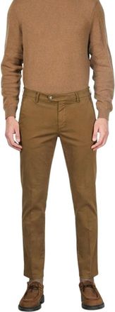 Mason's Torino Flex Chino Pants - Homme - Pantalons - Brun - Taille: S