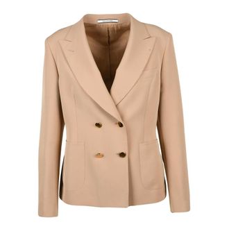 Tagliatore Femme, Vestes, Beige, Taille: 42 FR Giacca Doppiopetto