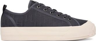 Karl Lagerfeld Sneakers aus Stoff Kampus Max V KL50526 Dunkelblau