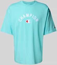 Champion Relaxed Fit T-Shirt mit Label-Stitching