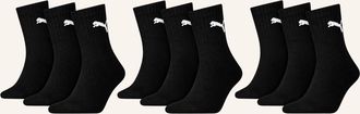 Puma Sportsocken Short Crew 9-Pack schwarz
