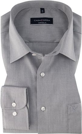 Casamoda CasaModa Herren Hemd grau Comfort Fit