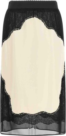 The Attico Jupe Midi - Blanc