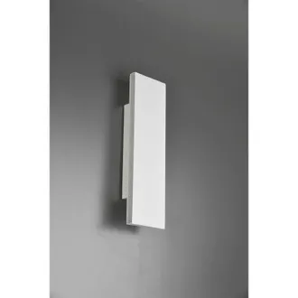 Trio Flache LED Wandleuchte CONCHA Up and Down mit Dimmer, Wei&szlig;, Breite 28cm