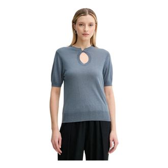By Malene Birger Tala Pull - Femme - Pulls - Bleu - Taille: 38 FR