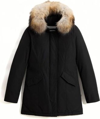 Woolrich Arctic Racoon Hooded Parka - - Coats - Damen - Schwarzk - M