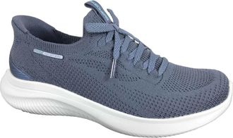 Skechers Femme, Chaussures, Bleu, Taille: 38 EU Ultra Flex 4.0 Slip-Ins