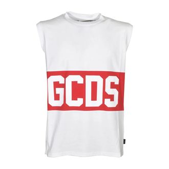 GCDS Gcds, Herren, Oberteile, Wei&szlig;, MGr&ouml;&szlig;e