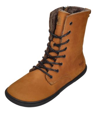 Koel Damen Barefoot Booties mit Lammwolle FARO miel, Größe:37 EU