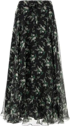 Dolce & Gabbana Femme, Jupes, Multicolore, Taille: 38 FR Jupe en soie imprim&eacute;e