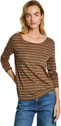 Pepe Jeans London Damen Finna T-Shirt, Grün (Blattgrün), XS