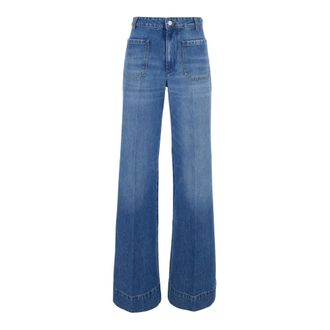 Victoria Beckham Damen, Jeans, Blau, W29Gr&ouml;&szlig;e