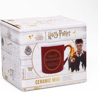 Harry Potter Tasse - Proud Gryffindor - Arbeitstasse - 325 ml Becher für Erwachsene
