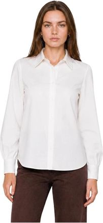 Kocca Femme, Blouses et Chemises, Blanc, Taille: 38 FR Chemisier boutonn&eacute;e