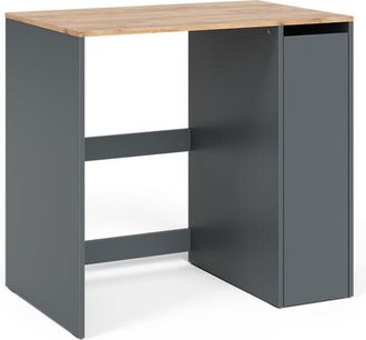 Vicco Waschmaschinenschrank Viktor, Anthrazit/Goldkraft Eiche, 93.6 x 88.2 cm Waschmaschinenunterschrank Vicco