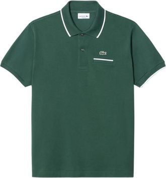 Lacoste Homme, Tops, Vert, Taille: 3XL Polo L.12.12 Coupe Classique avec Poche Discr&egrave;te