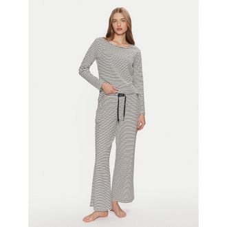 Tommy Hilfiger Pyjama UW0UW05556 Dunkelblau Regular Fit