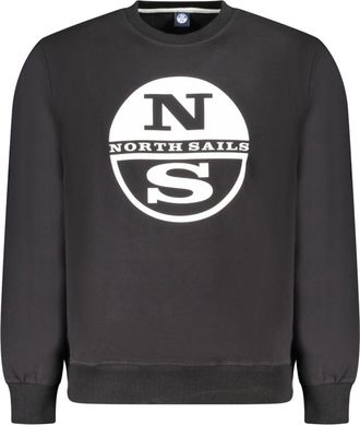 North Sails Homme, Sweatshirts et sweats &agrave; capuche, Noir, Taille: S SweaT-shirt &agrave; Manches Longues